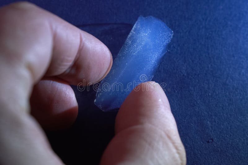 Airgel and Experiences with it. Aerogel Stock Photo - Image of material ...