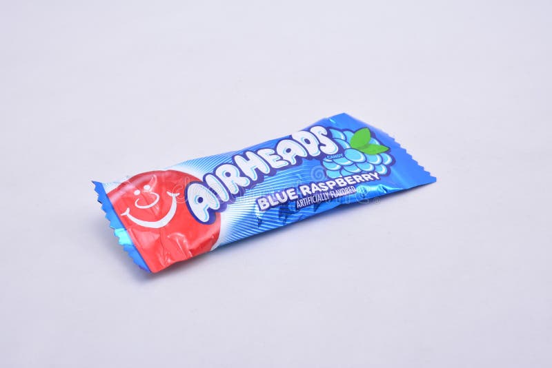 Airheads Candy Blue Raspberry Flavor in Manila, Philippines Editorial ...