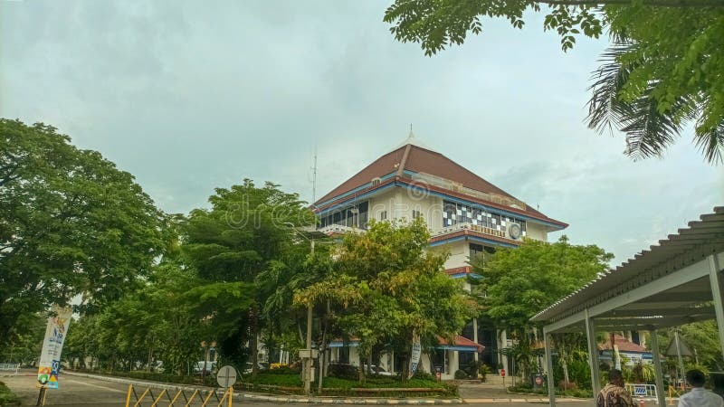 Airlangga university editorial photo. Image of universitys - 262243111