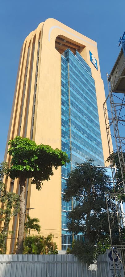 Airlangga University Sharia Tower Editorial Stock Image - Image of city ...