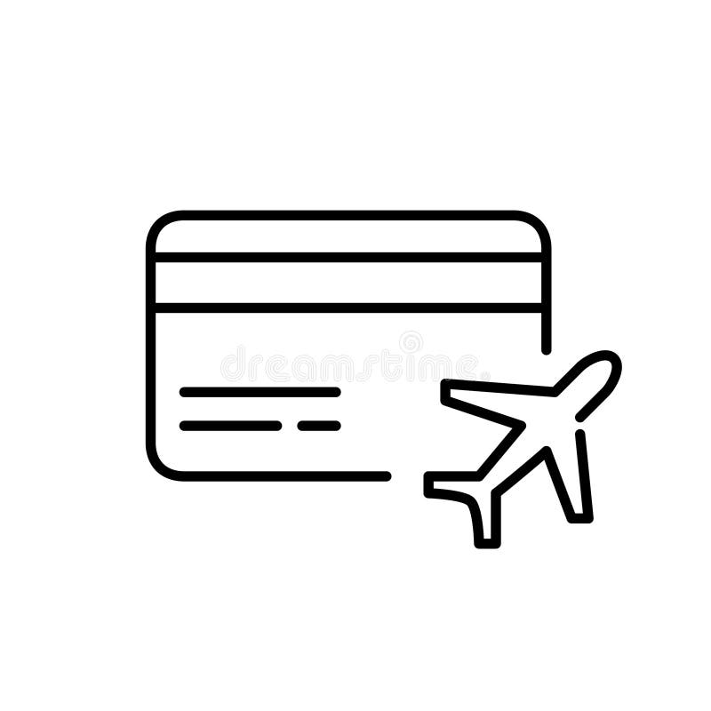 Airline Loyalty Program Membership Card. Earning Points for Flights ...