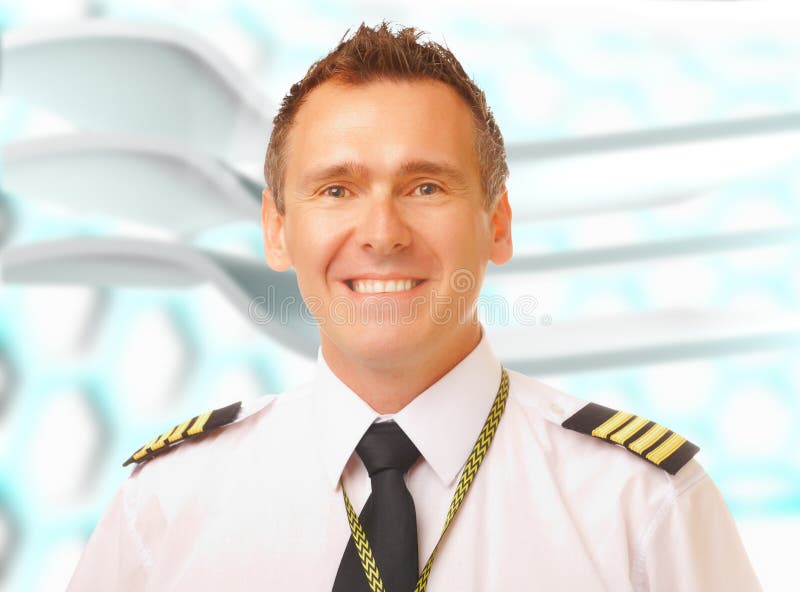 Airline pilot stock photo. Image of happy, airline, plane - 25053136