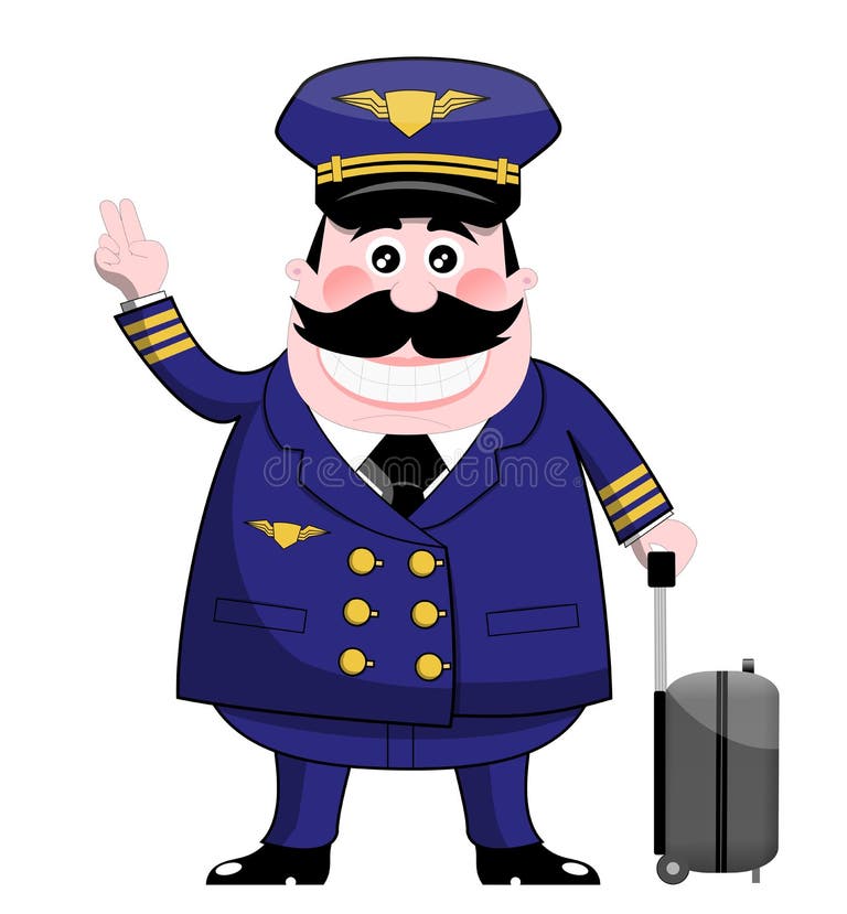 Airline Pilot Cartoon Stock Illustrations – 3,469 Airline Pilot Cartoon ...