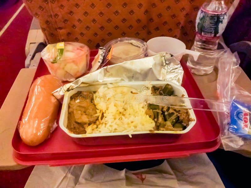 Airline S Indian Food at Flight Editorial Stock Image - Image of ...
