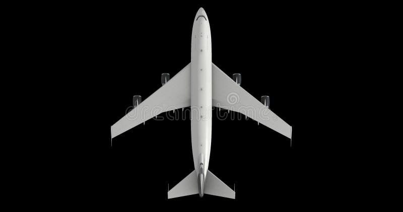 Airliner flight, top view stock video. Video of airport - 331611621