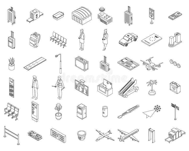 Isometric Airplane Above Stock Illustrations – 65 Isometric Airplane ...