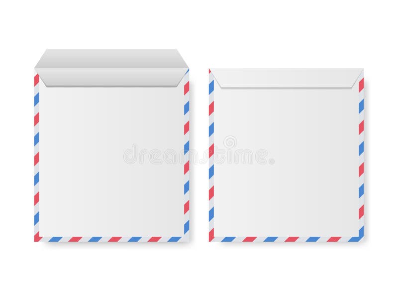 Airmail Envelope Border - Vector Illustration. Stock Vector ... Airmail Envelope Border - Vector Illustration. Stock Vector ...