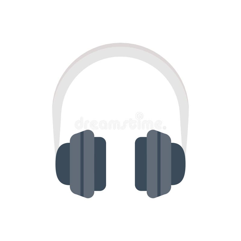 Airphone Vector Flat Color Icon Stock Vector - Illustration of airphone ...