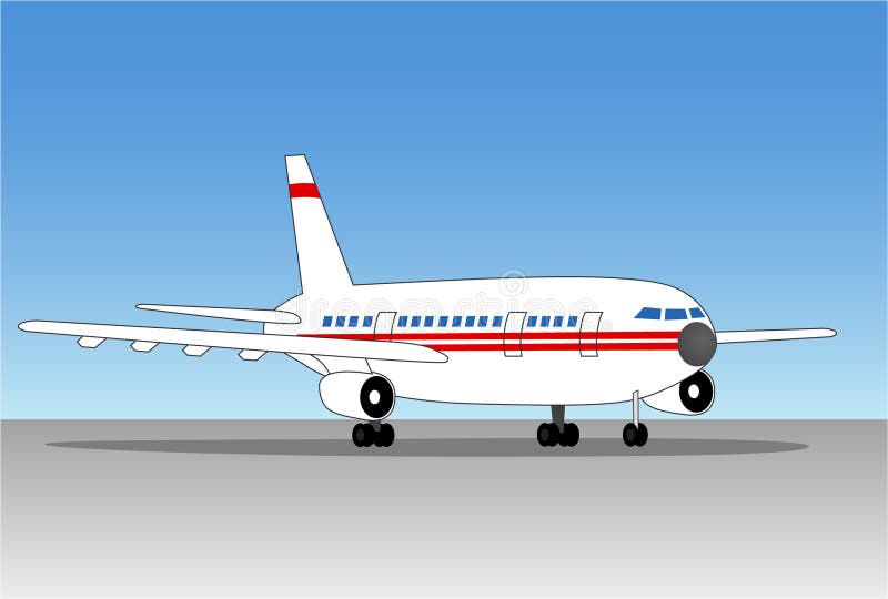 Airplane Side View Isolated on Transparent Background PNG Stock Photo ...
