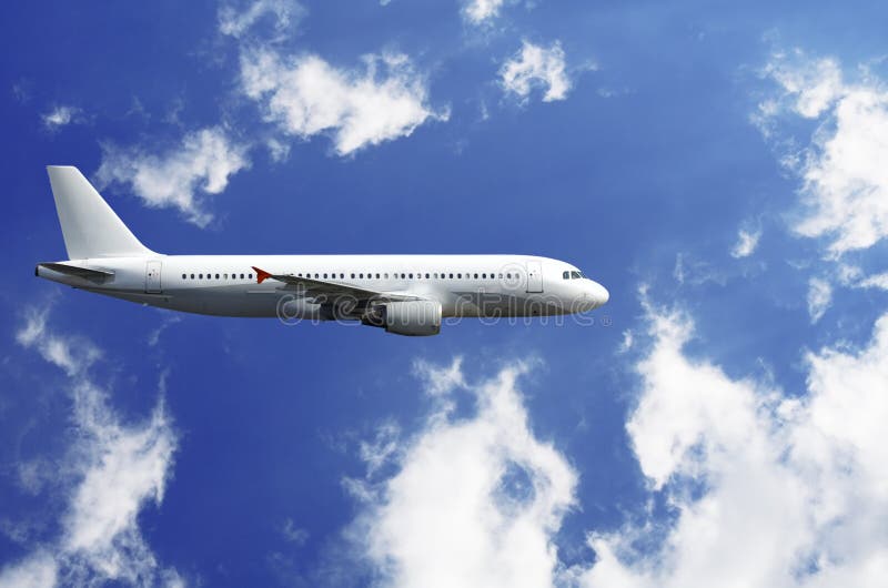 Airplane stock photo. Image of space, industry, aerospace - 16663022