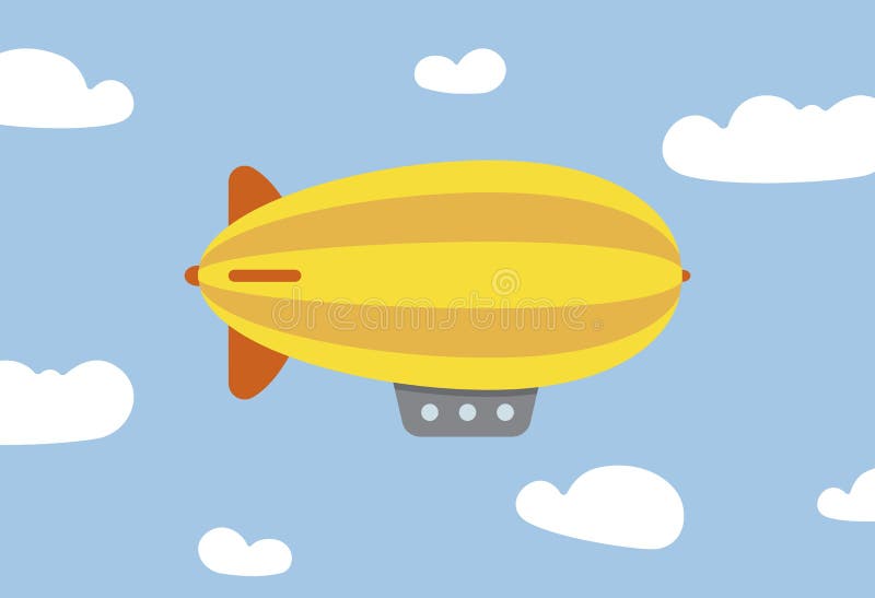 Blimp Adventure Stock Illustrations – 1,355 Blimp Adventure Stock ...