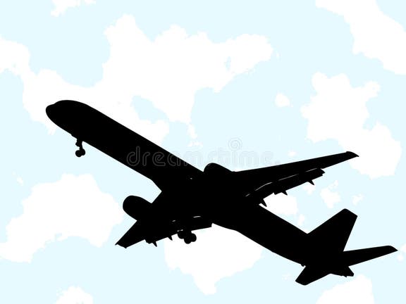 Airplane Soar Stock Illustrations – 2,033 Airplane Soar Stock ...