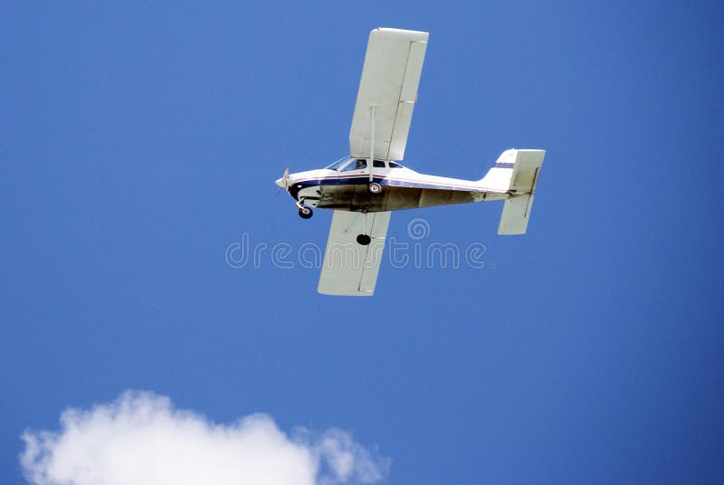 Double-wing airplane stock photo. Image of prop, airport - 1624204