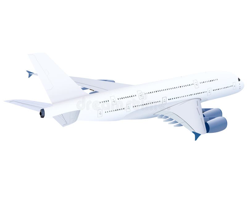 Generic Airplane stock illustration. Illustration of digital - 14563530