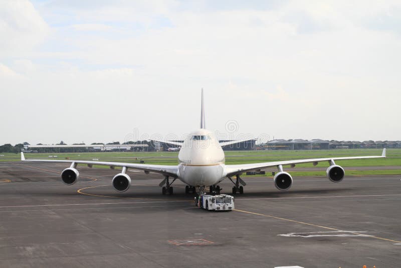 Airplane on airport stock image. Image of rolling, airplane - 135308395