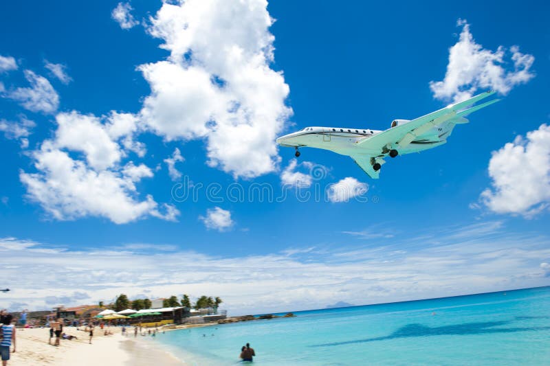 Airplane Beach Resort stock photo. Image of airplane - 25380150