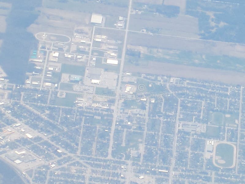 Airplane Beautiful Earth View from the Window Natural Map Stock Image ...