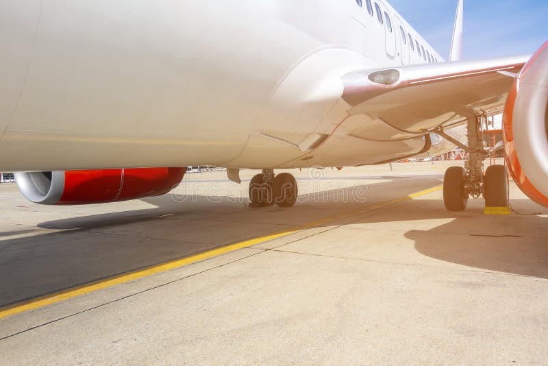 Jet ready for takeoff stock image. Image of airport, jetliner - 2053961