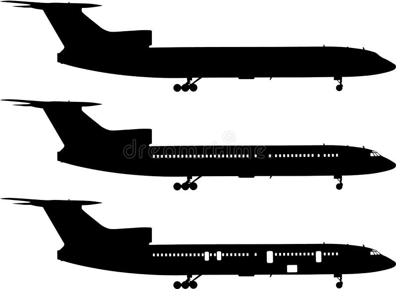 Airplane black series stock vector. Illustration of plane - 75203505