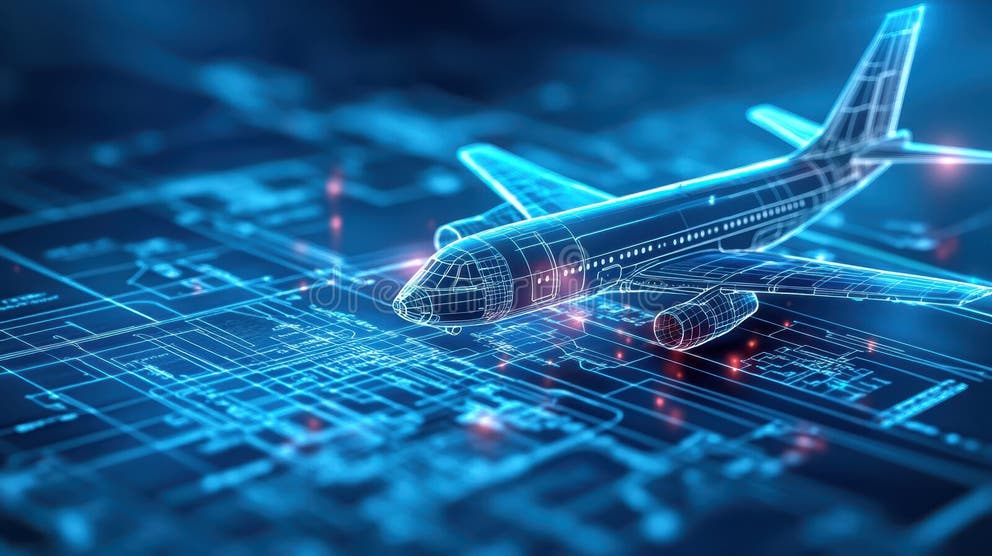 Airplane Blueprint Design, Exploring the Engineering and Manufacturing ...