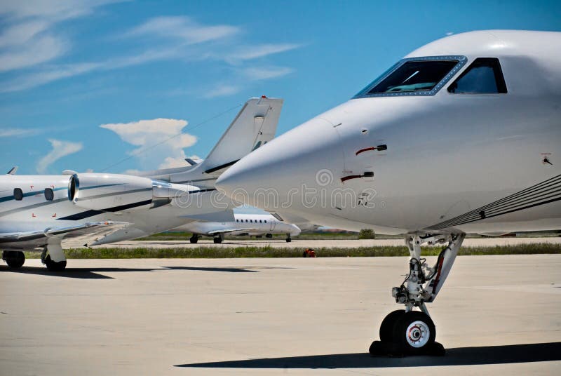 Airplane bow in airport stock photo. Image of luxury - 23262972