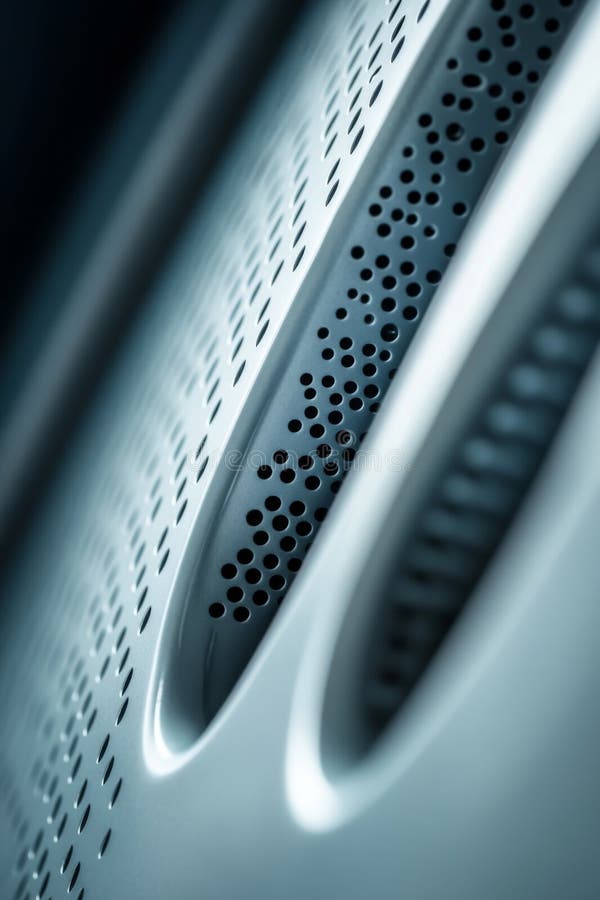 Airplane Cabin Air Vent Close-Up Stock Illustration - Illustration of ...