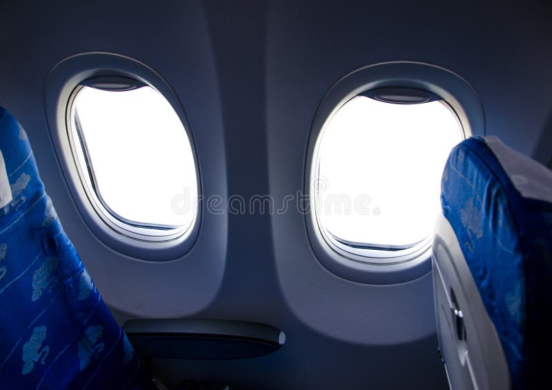 Airplane Cabin stock image. Image of front, aircraft - 78534561