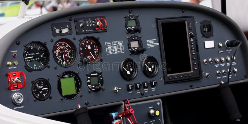 Aircraft altimeter stock photo. Image of dashboard, aeronautical - 2214974