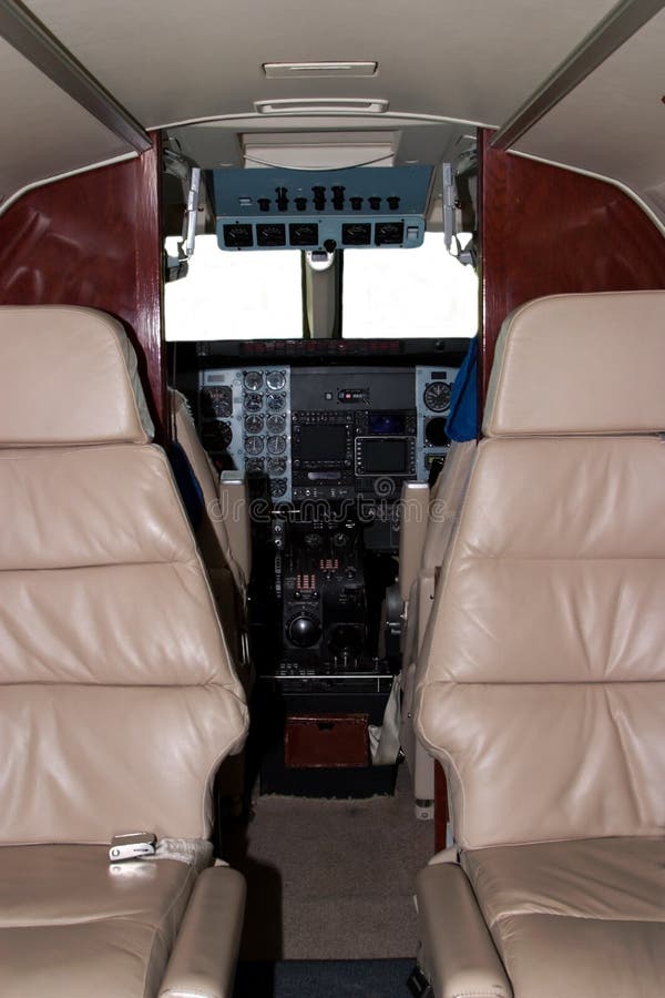 Airplane Cockpit stock photo. Image of controls, shield - 2590128