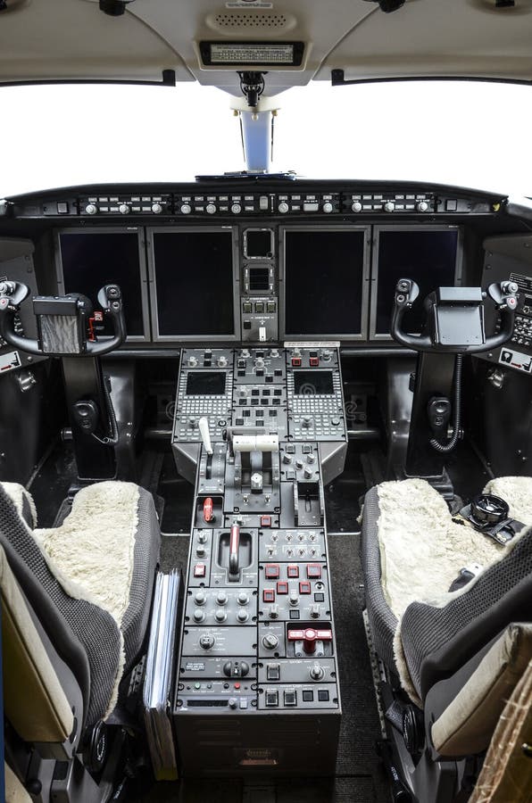 Airplane cockpit stock photo. Image of complex, airplane - 78925734