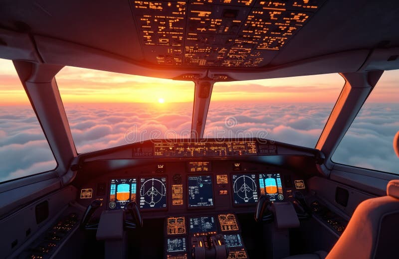 Cockpit Flight Instruments Stock Illustrations – 872 Cockpit Flight ...