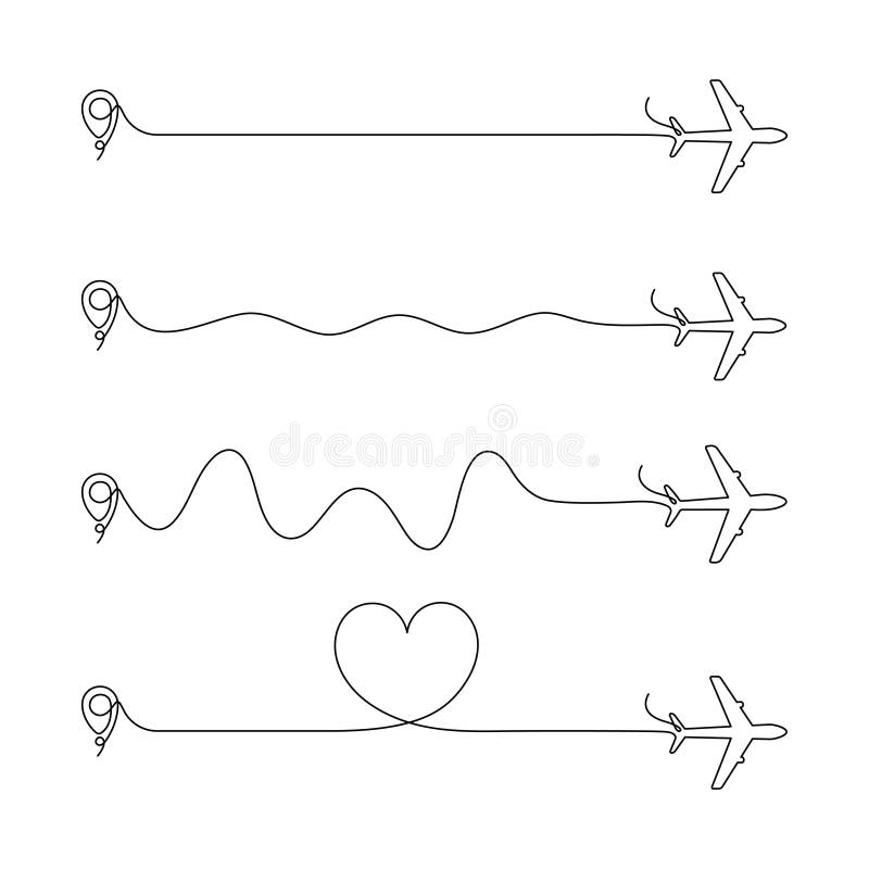 Continuous Dashed Line Stock Illustrations – 294 Continuous Dashed Line ...