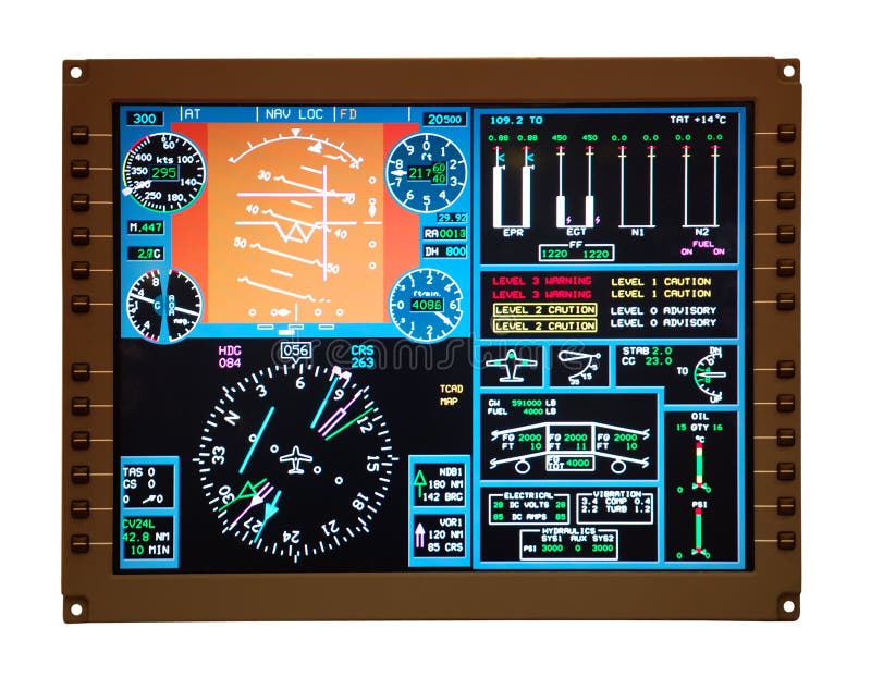 Airplane control panel stock image. Image of speedometer - 9483357