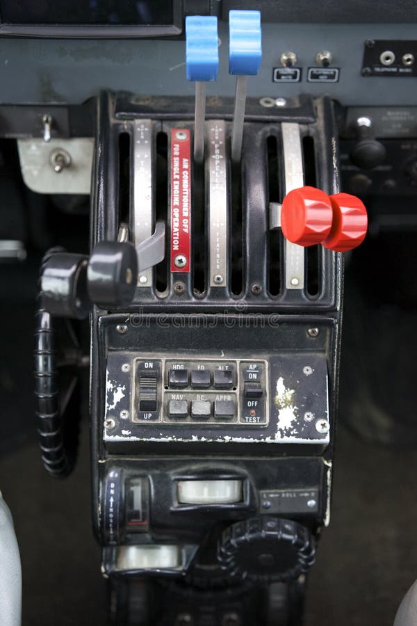 Airplane controls stock photo. Image of airplane, flying - 64901464