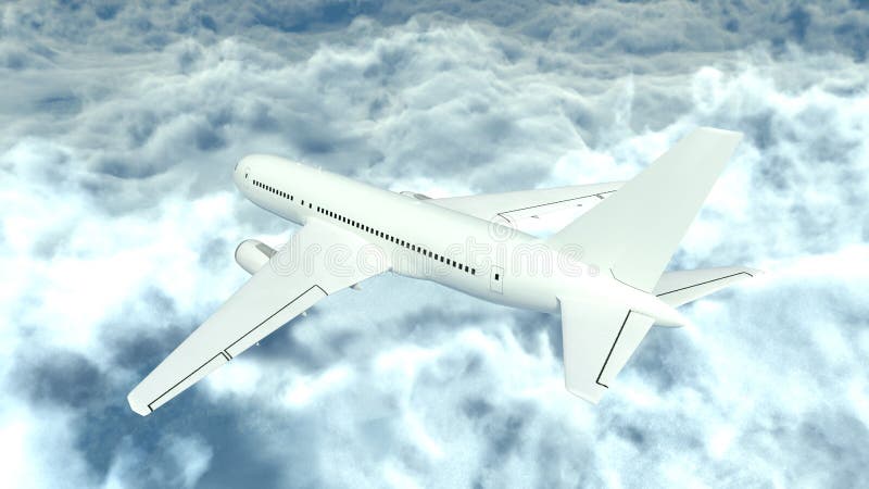 Airplane stock illustration. Illustration of airplane - 72629776