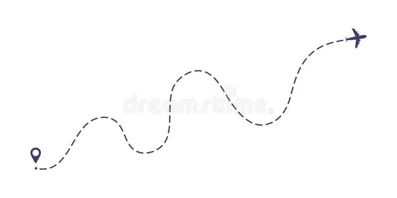 Map Dashed Trail Stock Illustrations – 296 Map Dashed Trail Stock ...