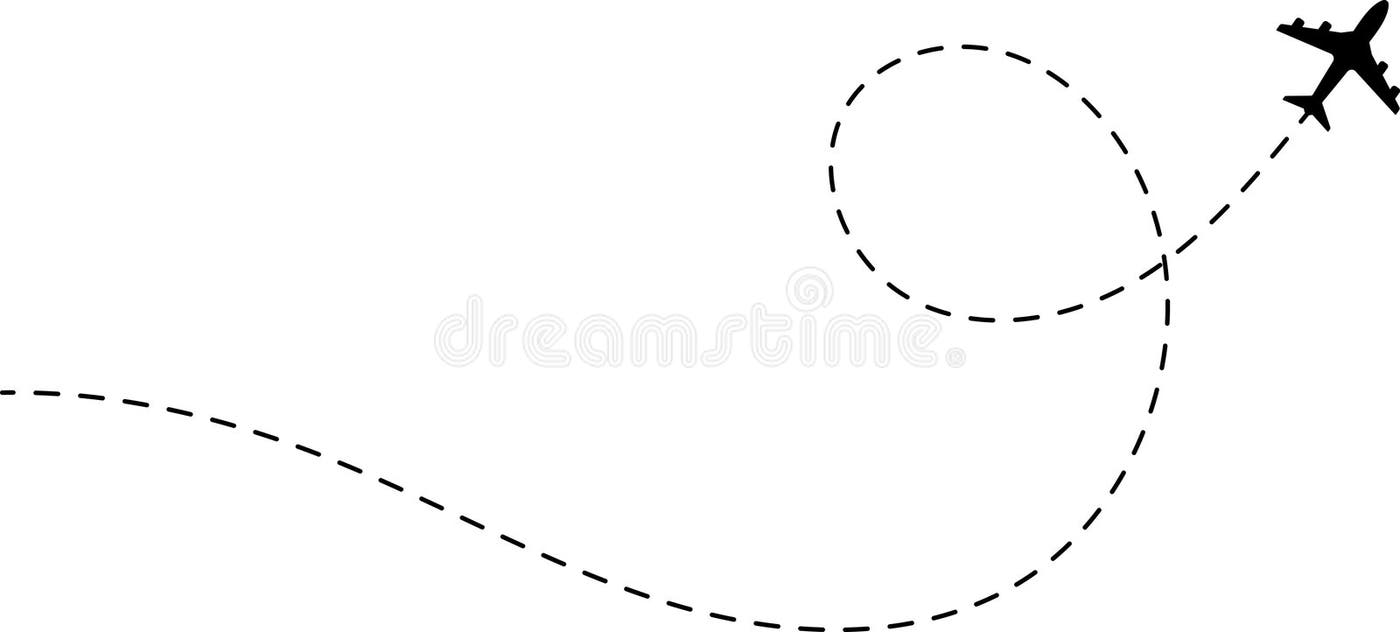 Curved Jet Route Stock Illustrations – 87 Curved Jet Route Stock ...