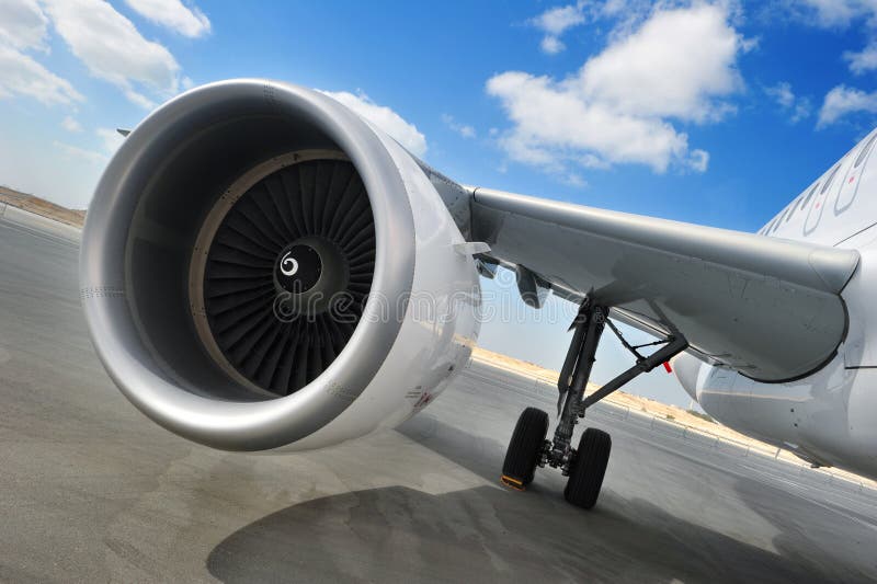Airplane Engine stock image. Image of aviation, closeup - 25825109