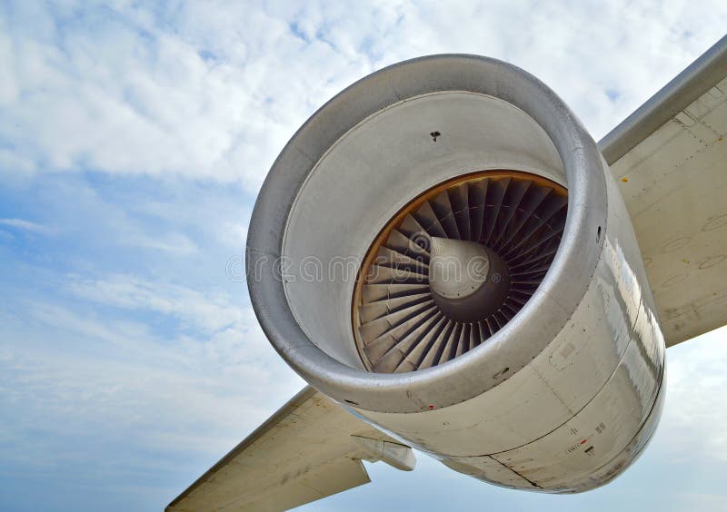 Airplane engine stock photo. Image of speed, engineering - 27141928