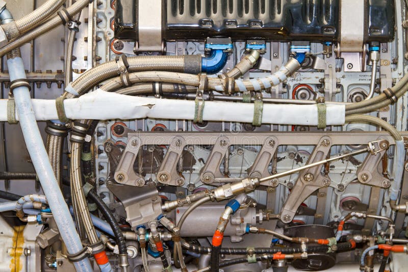 Airplane Engine editorial stock image. Image of aircraft - 28345909