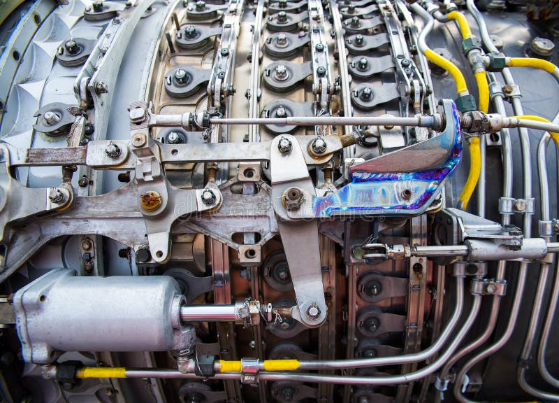 Airplane engine stock photo. Image of iron, motorblock - 55907108