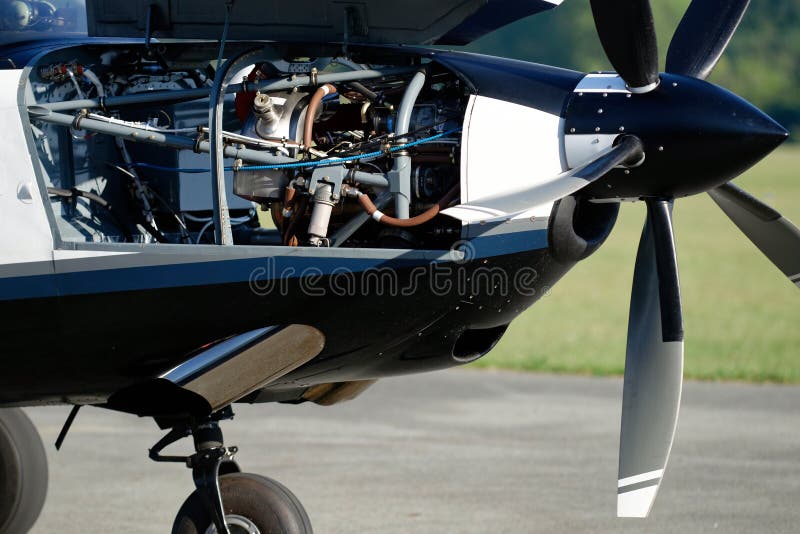 Airplane engine stock image. Image of pipe, touristic - 58732535