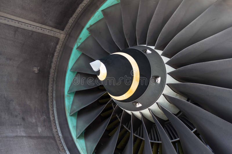 Airplane engine stock image. Image of intake, power, engine - 53846101