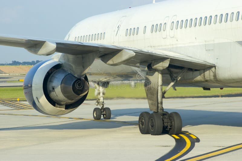 Airplane Engine Rear stock image. Image of aeroplane, passenger - 1248061