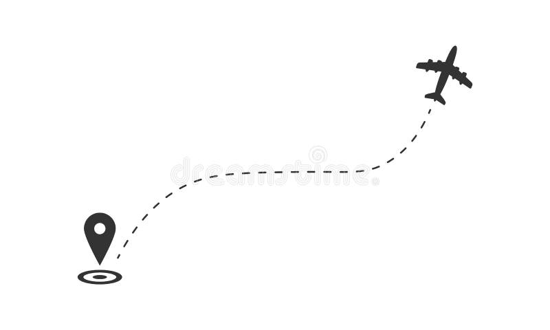 Airplane Traces Stock Illustrations – 139 Airplane Traces Stock ...