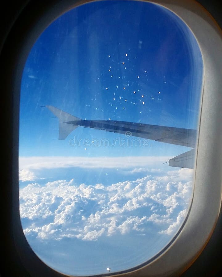 An airplane flight stock photo. Image of views, airplane - 92029426