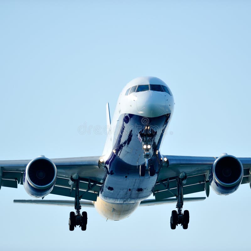Plane lift-off 1 stock photo. Image of long, business - 6192430