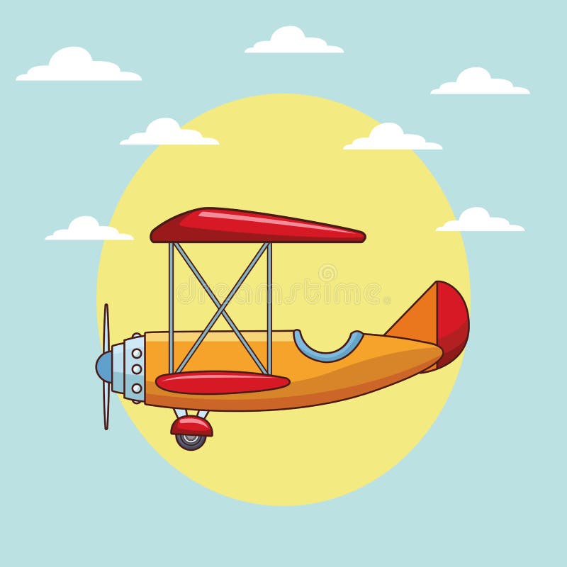 Cartoon Airplane Flying Stock Illustrations – 4,827 Cartoon Airplane ...
