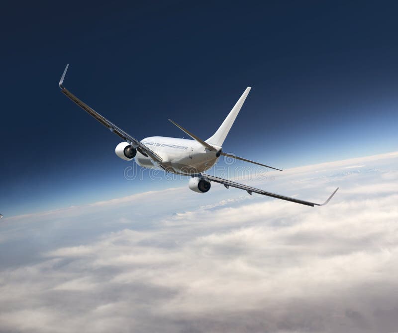 Airplane flying stock image. Image of transportation - 51942157