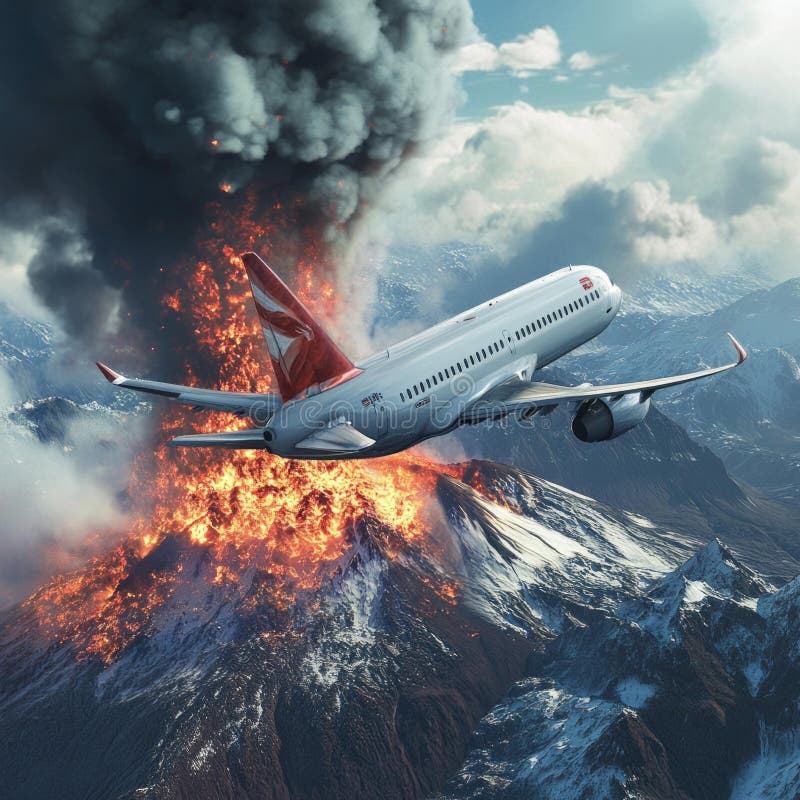 Dramatic Flight Path Fiery Sky Stock Photos - Free & Royalty-Free Stock ...